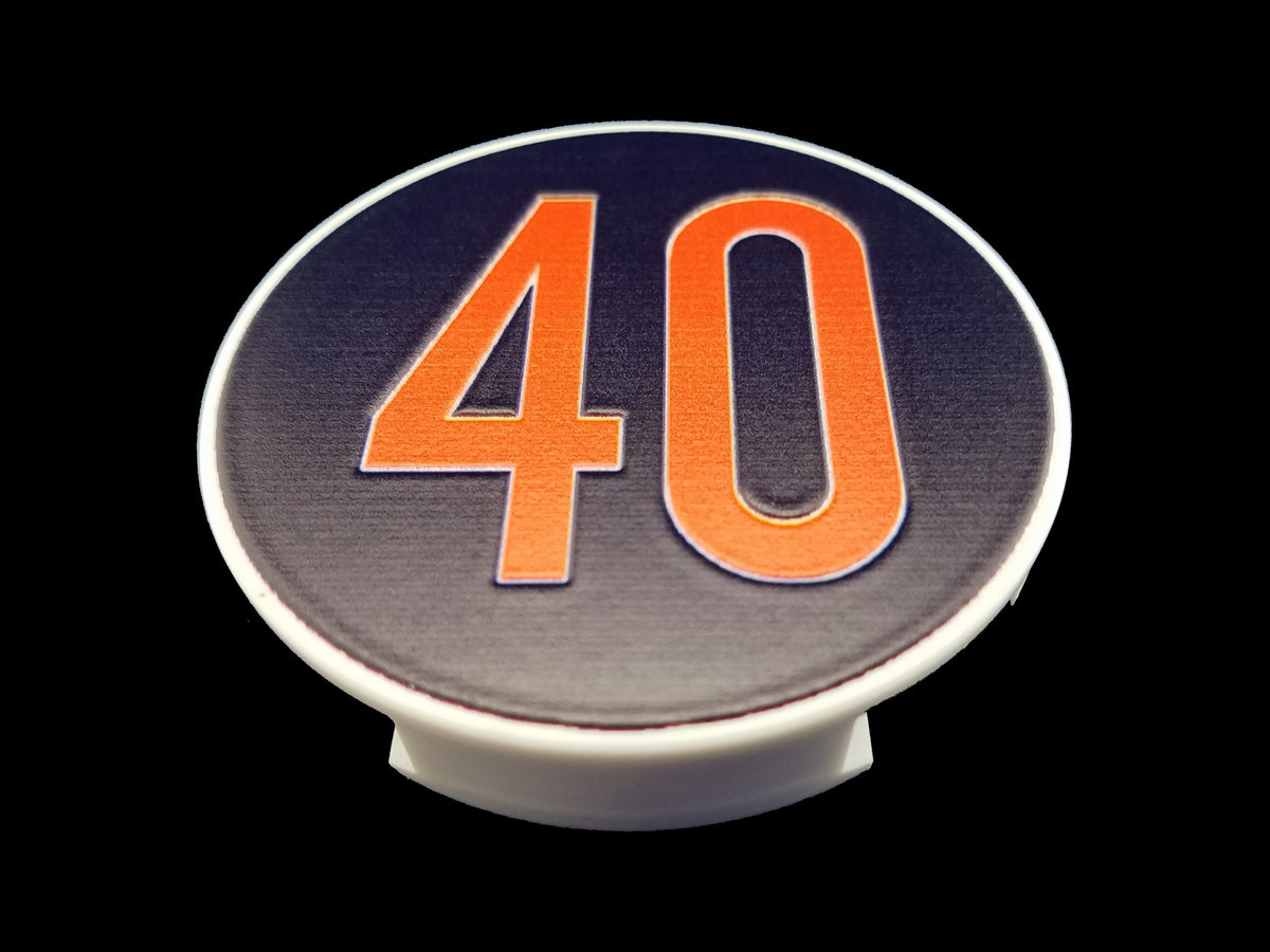 Chicago Football #40 Plate Disc