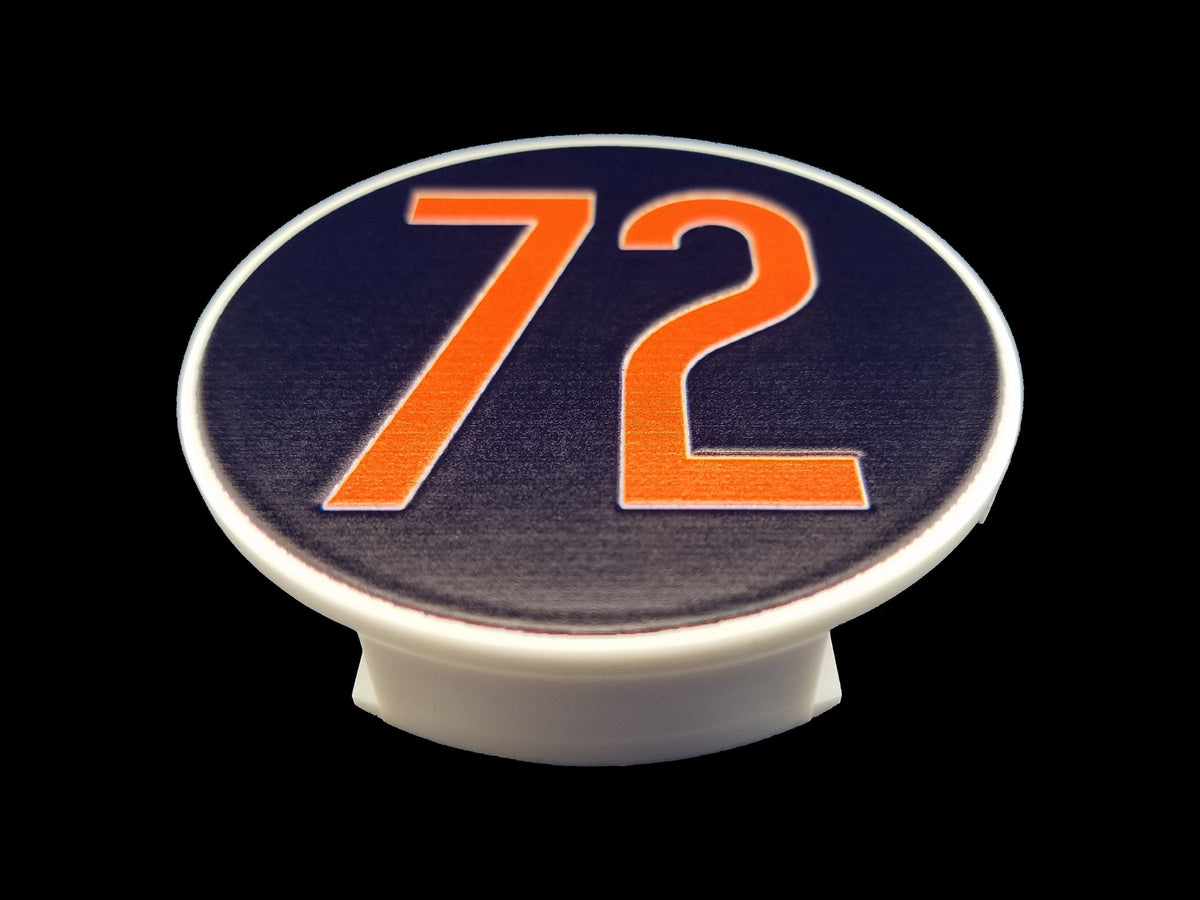 Chicago Football #72 Plate Disc