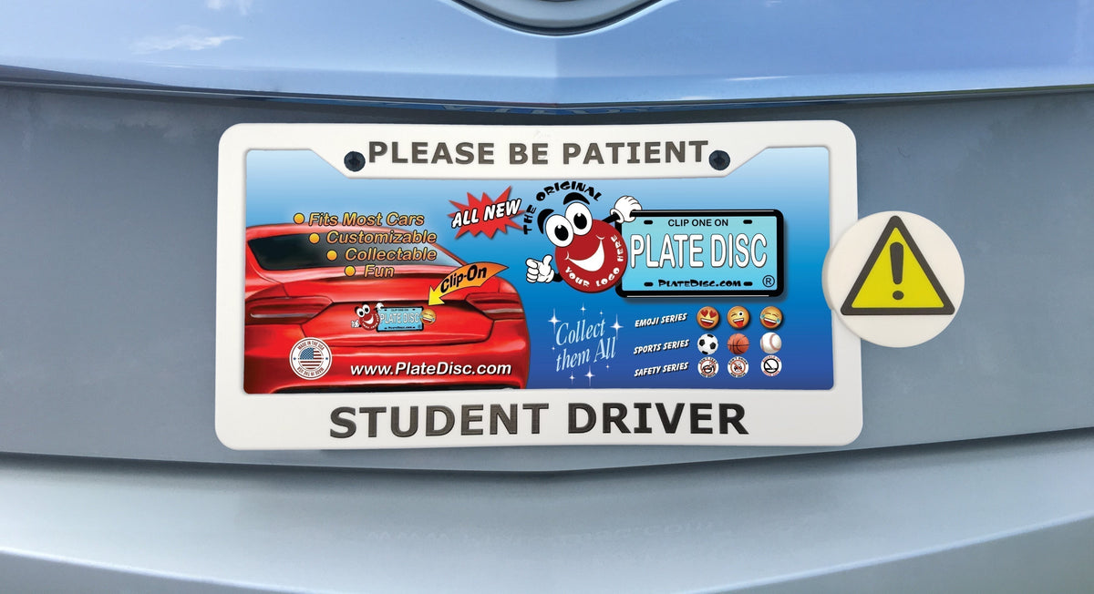 Student Driver Plate Disc and Frame